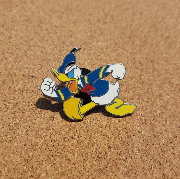 Disney | Jewelry | Disney Angry Donald Duck Pin | Poshmark